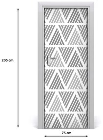 Fototapeta na dveře geometrické pozadí