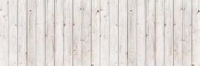 DIMEX | Fototapeta do kuchyně Stará dřevěná zeď KI-180-161 | 180 x 60 cm | béžová, krémová