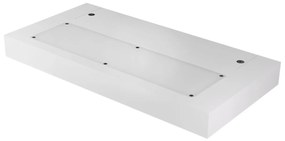 Redo 01-3015 nástěnné LED svítidlo Lamina pískově bílé, 30W, 3000K, 26cm