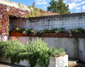 Il Giardino di Corten - Květináč TEBE RETTANGOLARE