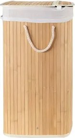 Compactor Bamboo XXL 105 L - 2dílný / Bambusový koš na prádlo s víkem