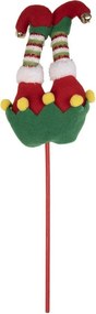Kouzelný vánoční zápich nohy skřítek Elf - 12*7*43 cm