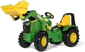 Rollytoys Šlapací traktor X-Trac John Deere Premium s předním nakladač