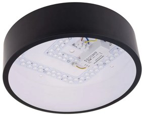 T-LED Černé LED stropní svítidlo kulaté 300mm 24W CCT