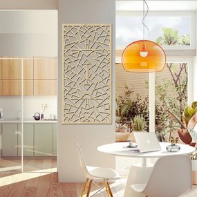 dřevo života Dekorační panel GEOMETRY Zvolte barvu dekoru: Javor, Rozměry šxv (cm): 40x80