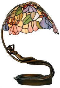 Stolní lampa Tiffany - 	Ø 26*37 cm