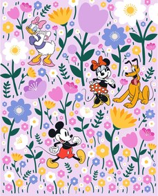 Komar Vliesová fototapeta Disney Mickey und Minnie Mouse Botan.Spring 200x250cm