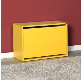 Adore Furniture | Botník 42x60 cm žlutá | AD0110