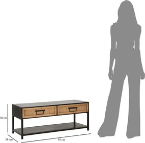 Designový TV stolek Rajaram 95 cm vícebarevný