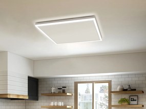 Stropní Infrapanel CEILING LED 370W | Výhřevnost 6.5 m2 | 65x63 cm | LED světlo | Bezdrátový termostat