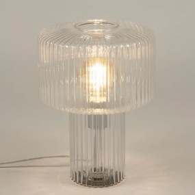 Stolní retro lampa Lisboa Glass