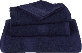 Ručníky do sprchy FROGN 4 ks tmavě modré 70 x 140 cm 360 g/m² 136786