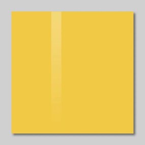 Žlutá exotická skleněná magnetická tabule nalepovací na zeď Smatab® - 80 × 120 cm