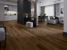 Mexen Strasburg vinylové panely 1240 x 182 mm SPC 6,5 mm, podložka IXPE 1,5 mm, 4 V-fuga, Dub - F1033-1240-182-505-4V1-01
