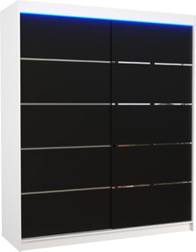 ADRK Furniture Posuvná skříň s LED osvětlením SPECTRA 180 ADRK-SW-SPE-WB-180