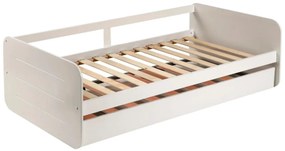 OnaDnes -20% Bílá lakovaná dětská postel Marckeric Redona 90 x 190 cm