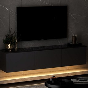 Kalune design TV stolek NEON antracitová