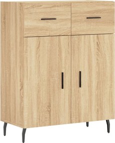 Skříň highboard dub sonoma 69,5 x 34 x 180 cm kompozitní dřevo 3199892