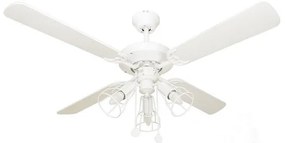 FARO 33716 - Svítidlo pro ventilátor YAKARTA 3xE27/15W/230V bílá