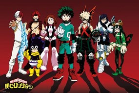 Plakát, Obraz - My Hero Academia - Line Up, (61 x 91.5 cm)