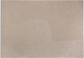 Taupe vlněný koberec 160x230 cm Abstract – Micadoni