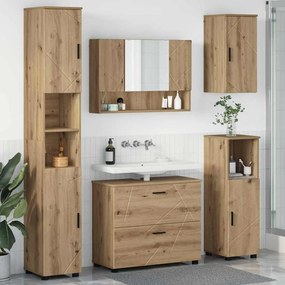 Sada koupelnového nábytku 5 ks Artisanový dub 35 x 30 x 192 cm 3393072