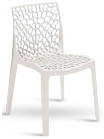Stima Plastová židle GRUVYER Odstín: Bianco - Bílá