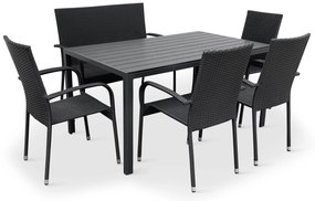 Noela Zahradní set Viking L + 4x židle Paris + 1x lavice Paris