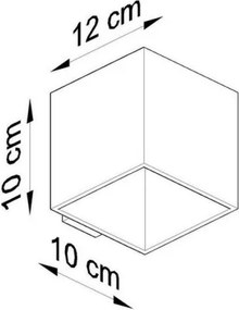 Nástěnné svítidlo SOLLUX Quad 1 G9 1x40W bez zdroje SL.0057