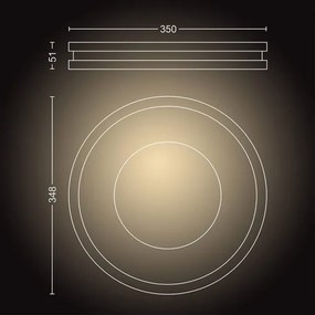 Philips 32610/48/P6 - LED Stmívatelné svítidlo Hue BEING LED/27W/230V + DO