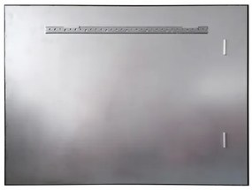 Skleněná tabule 120 x 90 cm ALLboards COLOR TS120x90GREY