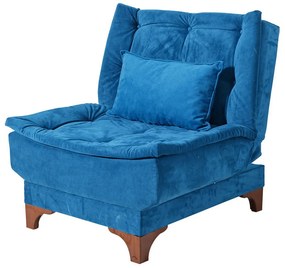 Křeslo Kelebek Berjer Dark Blue