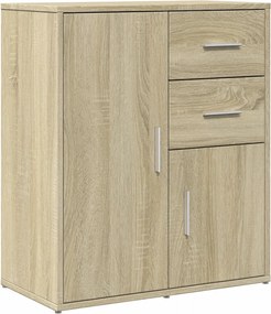Příborníky 2 ks dub sonoma 60 x 31 x 70 cm kompozitní dřevo 3276562