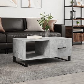 vidaXL Konferenční stolek 90 x 50 x 40 cm kompozitní dřevo [829237] Barva: Betonová šedá