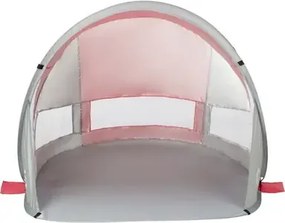 NILS Camp NC3142 červený / Samorozkládací plážový stan / 120 x 150 x 9