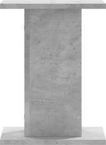 Stojany na rostliny 2 ks betonově šedé 30 x 30 x 40 cm kompozit 3307849