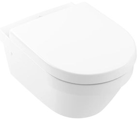 Villeroy & Boch Villeroy &amp; Boch ARCHITECTURA - COMBI PACK WC závěsné DirectFlush+ sedátko s poklopem SoftClosing, bílá Alpin 4694HR01