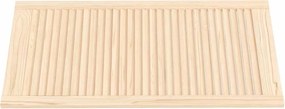 Nábytková dvířka lamelový design 2 ks 99,3 x 49,4 cm borovice 151137