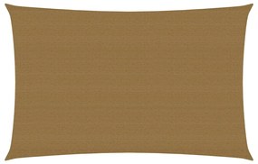 Stínicí plachta 160 g/m² taupe 5 x 7 m HDPE