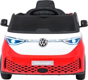 Elektrické autíčko Volkswagen ID BUZZ červené