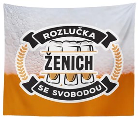 Sablio Deka Rozlučka se svobodou ženicha: 150x120 cm