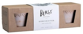 Set 3 ks květináčů Kobenhavner Raw Rosa 10 cm Bergs Potter