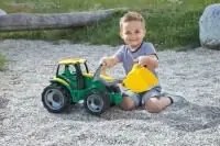 Lena Traktor se lžící zeleno-žlutá / od 3 let