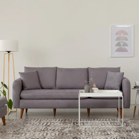 Hanah Home Pohovka SOFIA šedá 215 cm