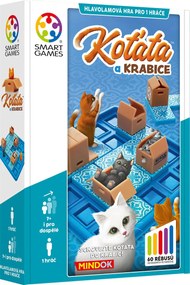 MINDOK HRA Smart Koťata a krabice 60 rébusů hlavolamy mn558