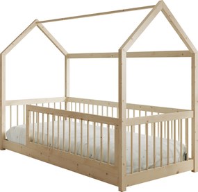 ADRK Furniture Postel Domek Graja s matrací CH-GRA-P-200-M