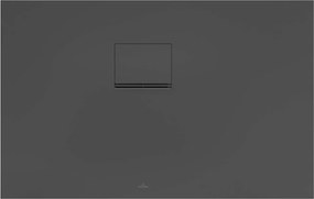 Villeroy & Boch Squaro Infinity - Sprchová vanička, 110x70 cm, Antracit UDQ1170SQI2LV-1S