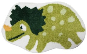 Zelený dětský koberec s motivem dinosaura Catherine Lansfield Dino, 50 x 80 cm