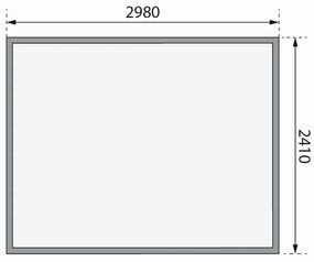 Dřevěný zahradní domek KERKO 5 Lanitplast