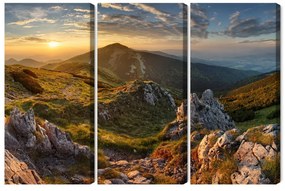Vícedílný obraz Vrchol Hory Chleba Na Slovensku Nedostatek Nedostatek Přírodní plátno 180x120